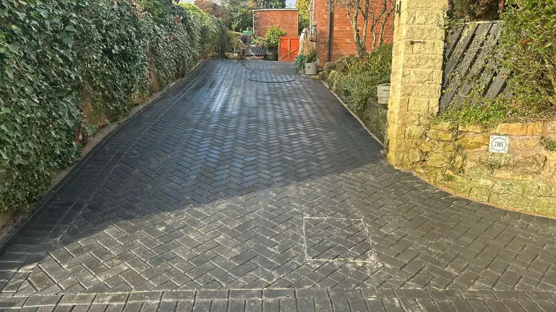 Grey Brick Block Paving In Mansfield | Ashfield Paving